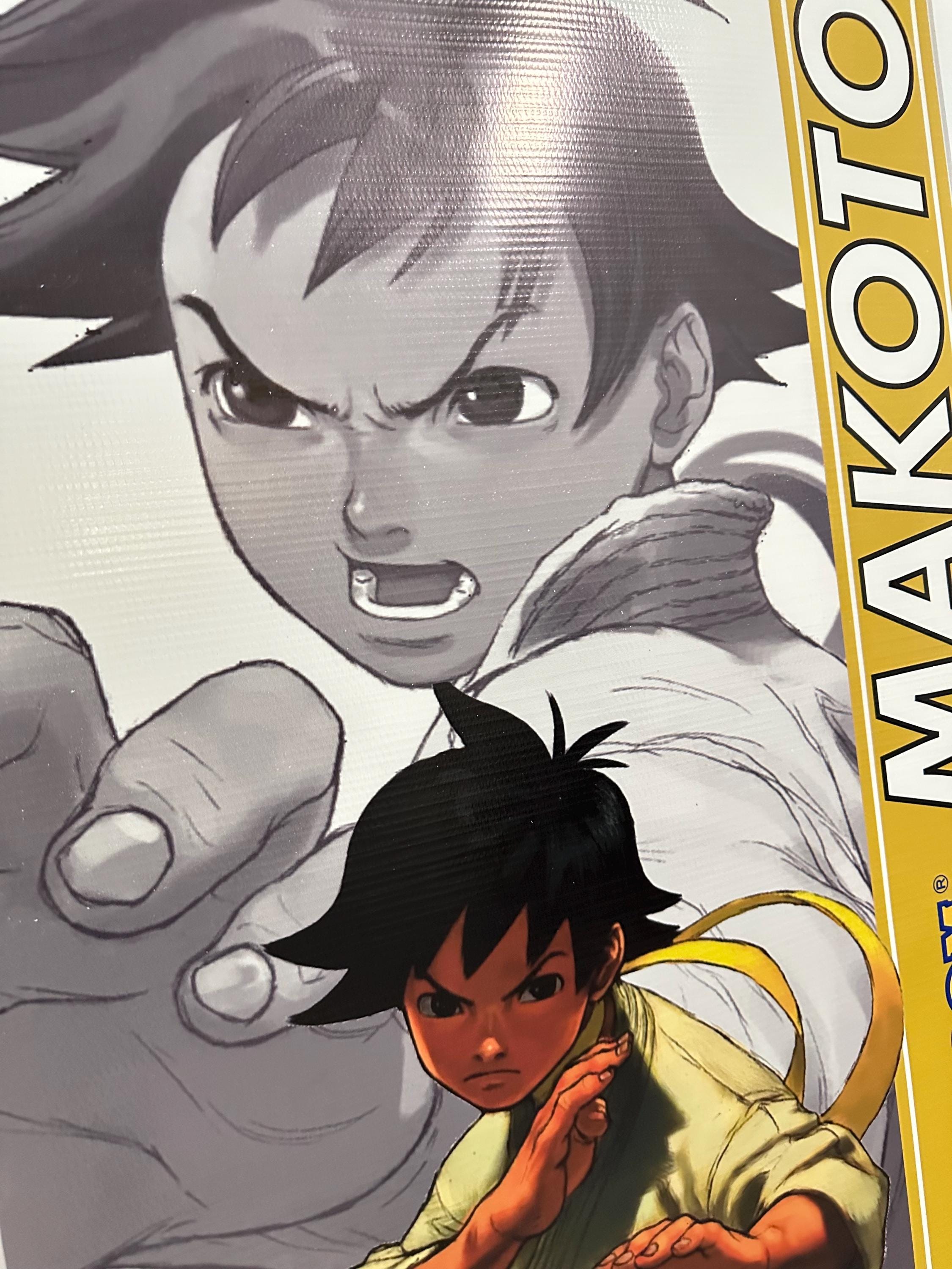 Street Fighter 3 Third Strike Makoto Banner 20x50” - Etsy