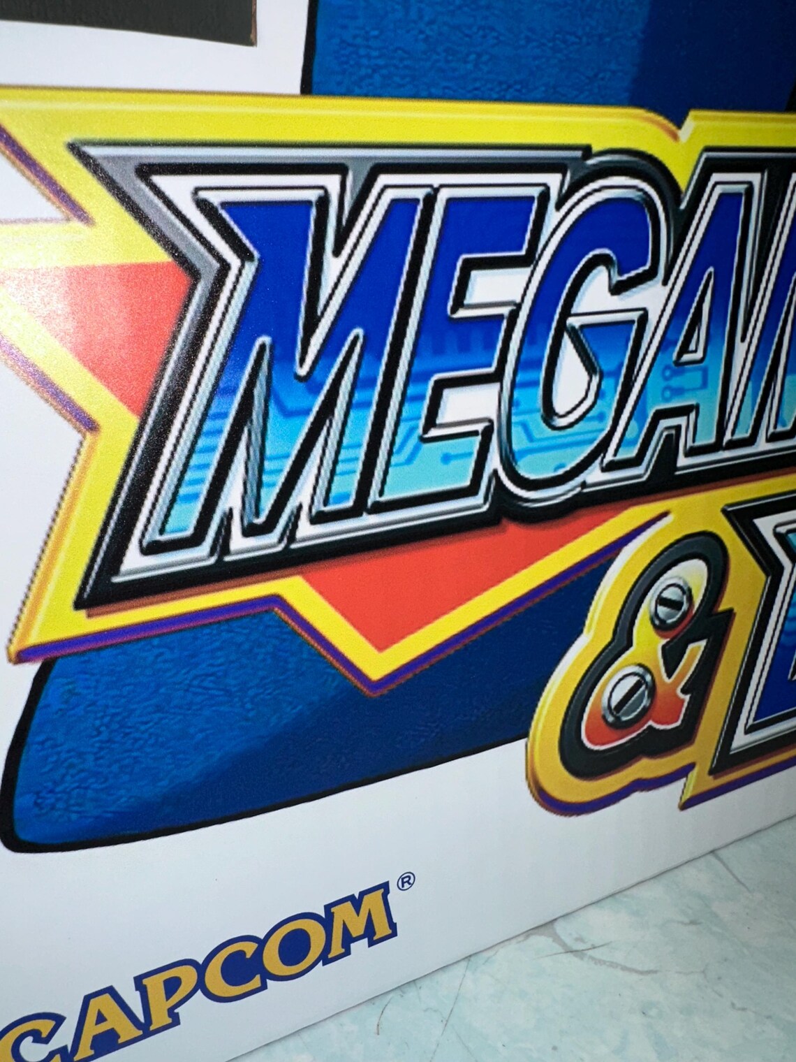 Megaman & Bass Standee - Nintendo Sega Capcom Sign Gba Gameboy - Etsy
