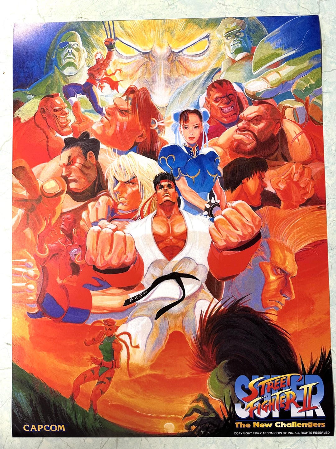 Street Fighter 2 New Challengers 2 Poster - CPS2 - Etsy