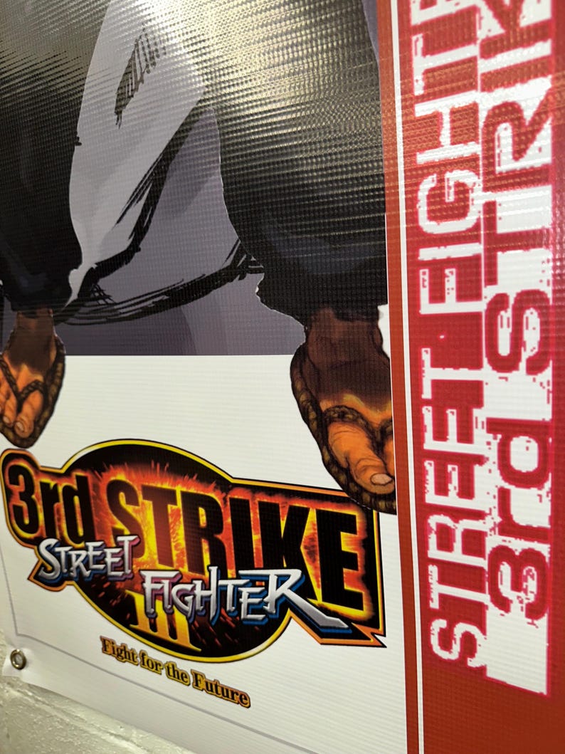 Street Fighter 3 Third Strike Chun Li Banner 20x50” - Etsy