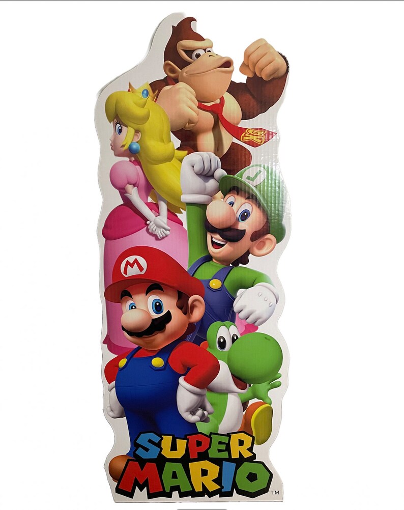 Super Mario Standee - Etsy