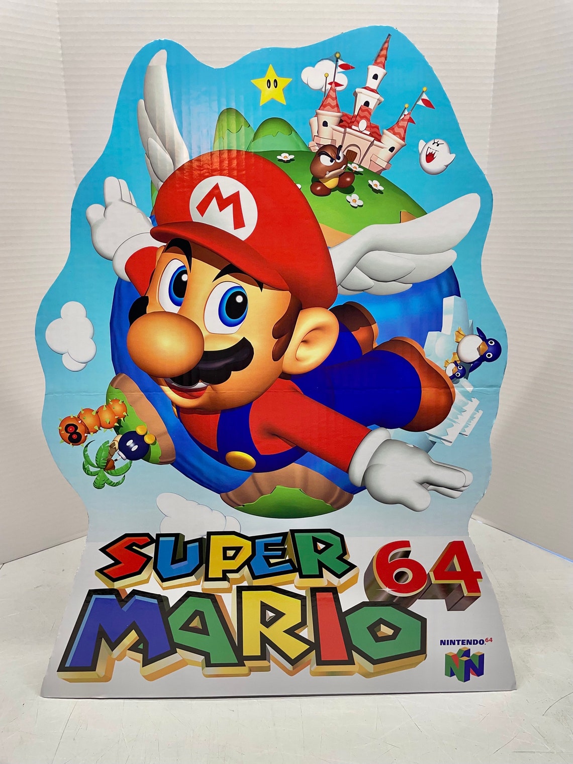 Super Mario 64 Standee - Nintendo Sign - Etsy