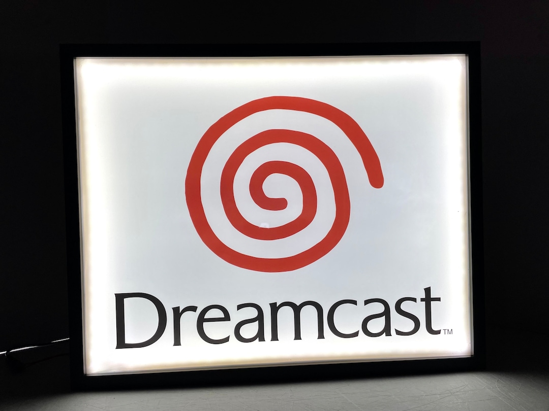 Sega Dreamcast Backlit Sign 17x21” - Etsy