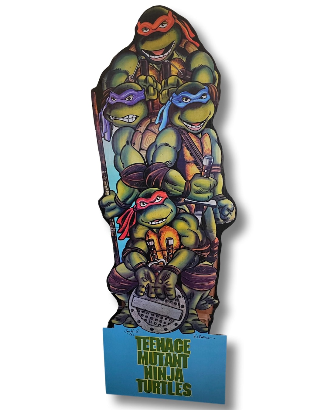 TMNT Standee 18x47” - Teenage Mutant Ninja Turtles - Etsy
