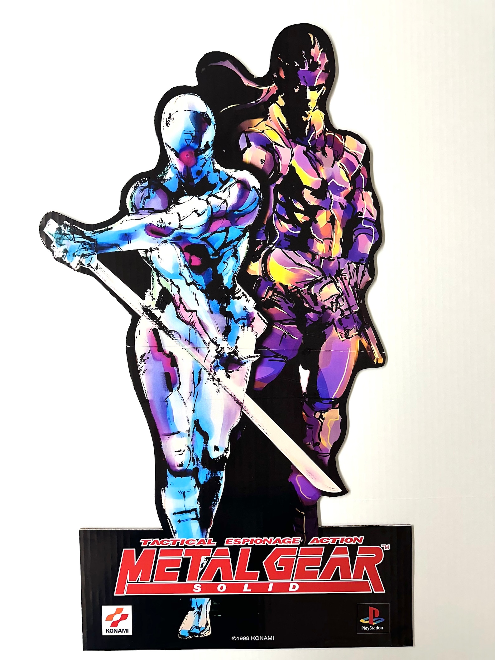 Metal Gear Solid Standee - Konami Playstation Ps1 Mgs Psx - Etsy