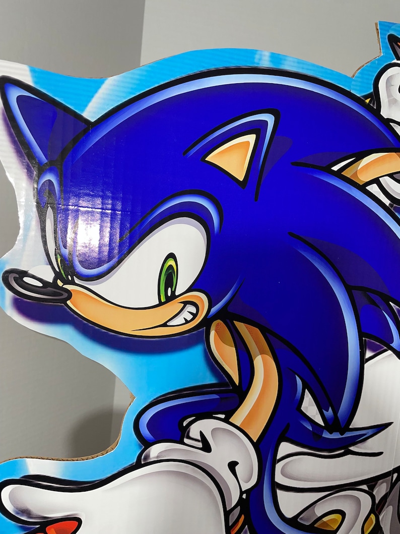 Sonic Adventure 2 Reproduction Standee Sega Dreamcast - Etsy