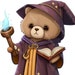 Cute Wizard Teddy Bear PNG Clip Art-transparent Sunglasses Animal ...