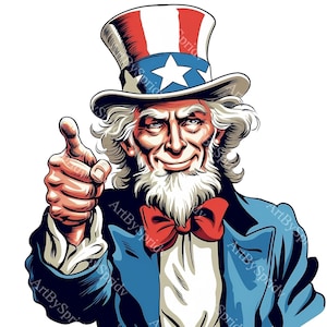 Animated Uncle Sam Clipart Images