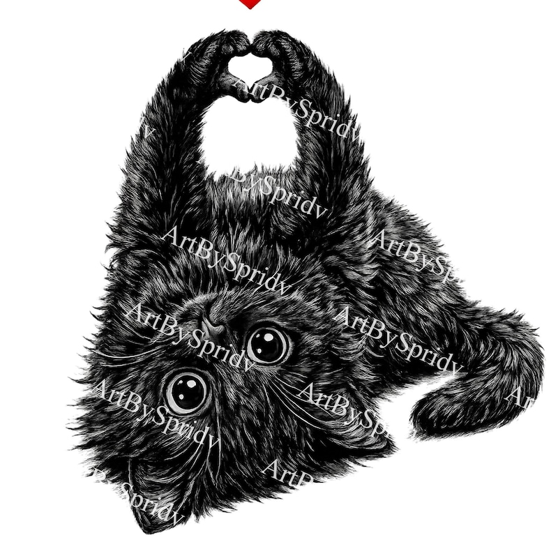 Gothic Kitty Png - Etsy