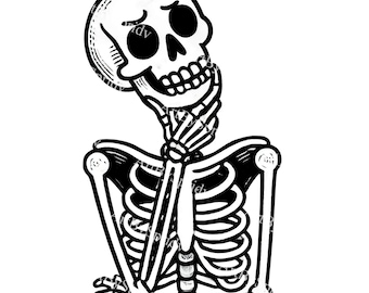 clipart skeleton