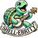 Playful Turtle Playing Banjo PNG Clipart-"shell-ebrity" Turtle ...