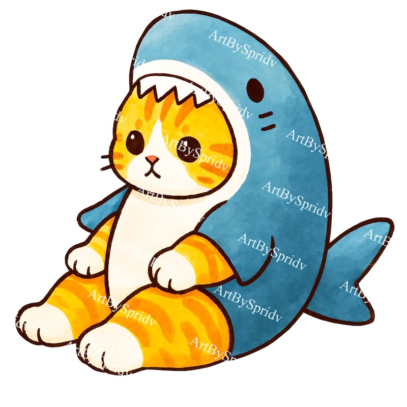 Shark Costumes for Cats - Etsy