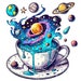 Cosmic Coffee Cup Transparent PNG Clipart, Galaxy Planets, Stars ...