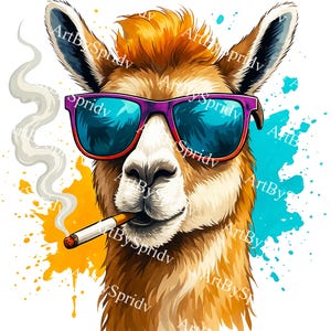 stoned llama deviantart