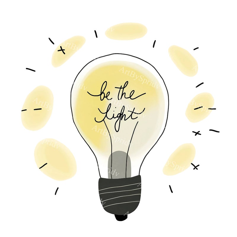 Motivational Bulb Decor - Etsy