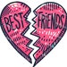 Unique Best Friends Broken Heart Clipart | Digital Download ...