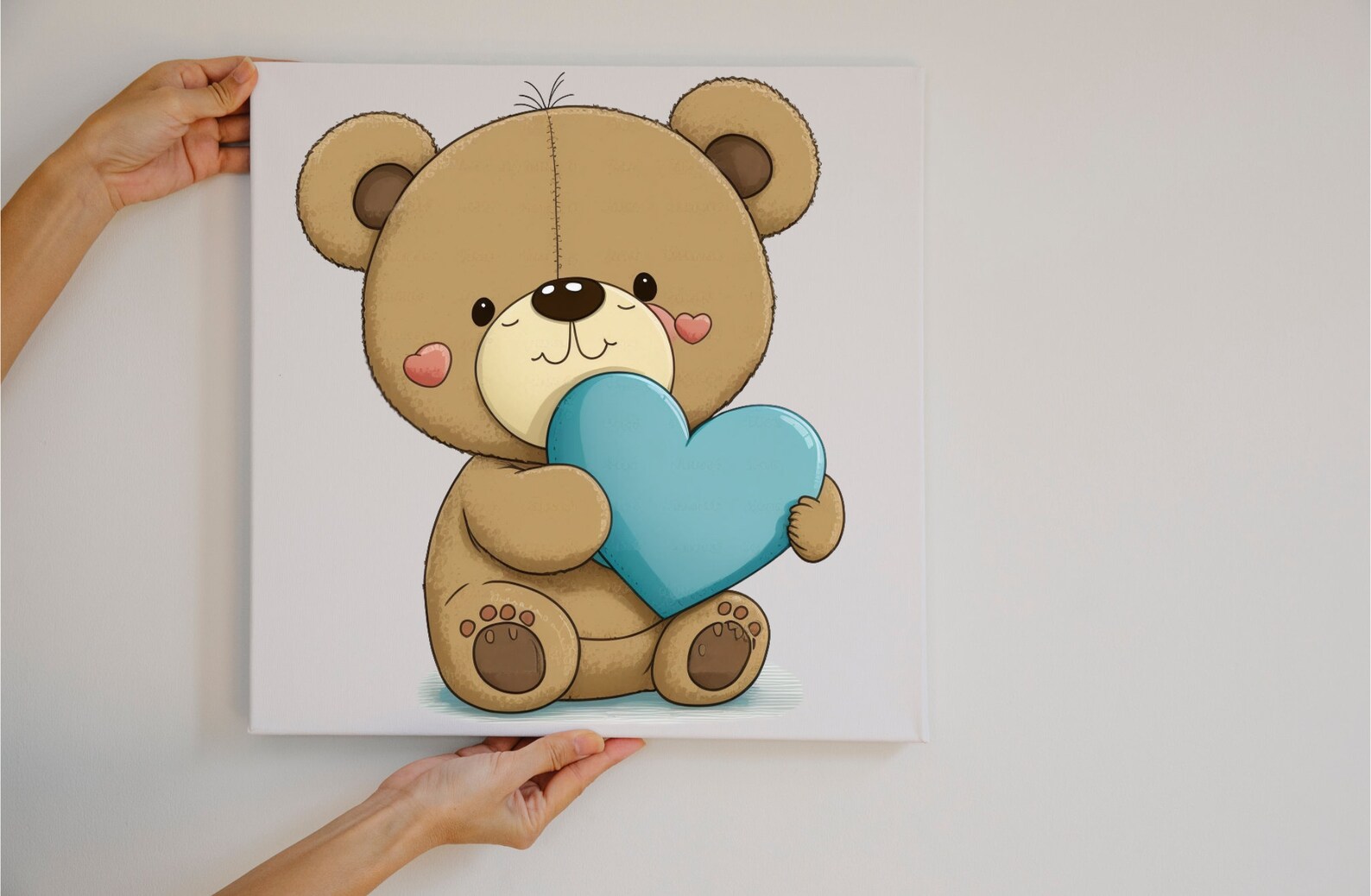 Teddy Bear Transparent PNG Clipart Kids Cartoon Design Printable ...