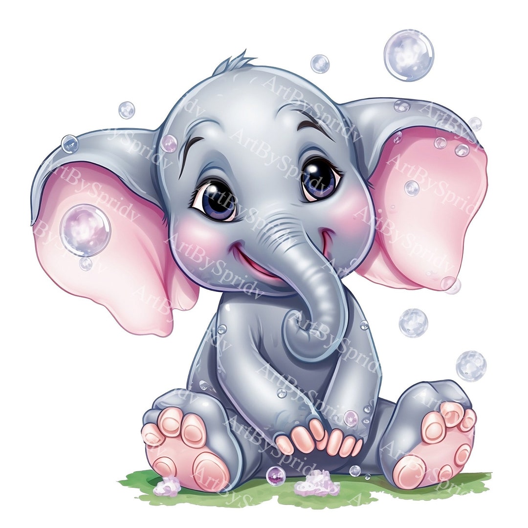 Cartoon Baby Elephant Pictures