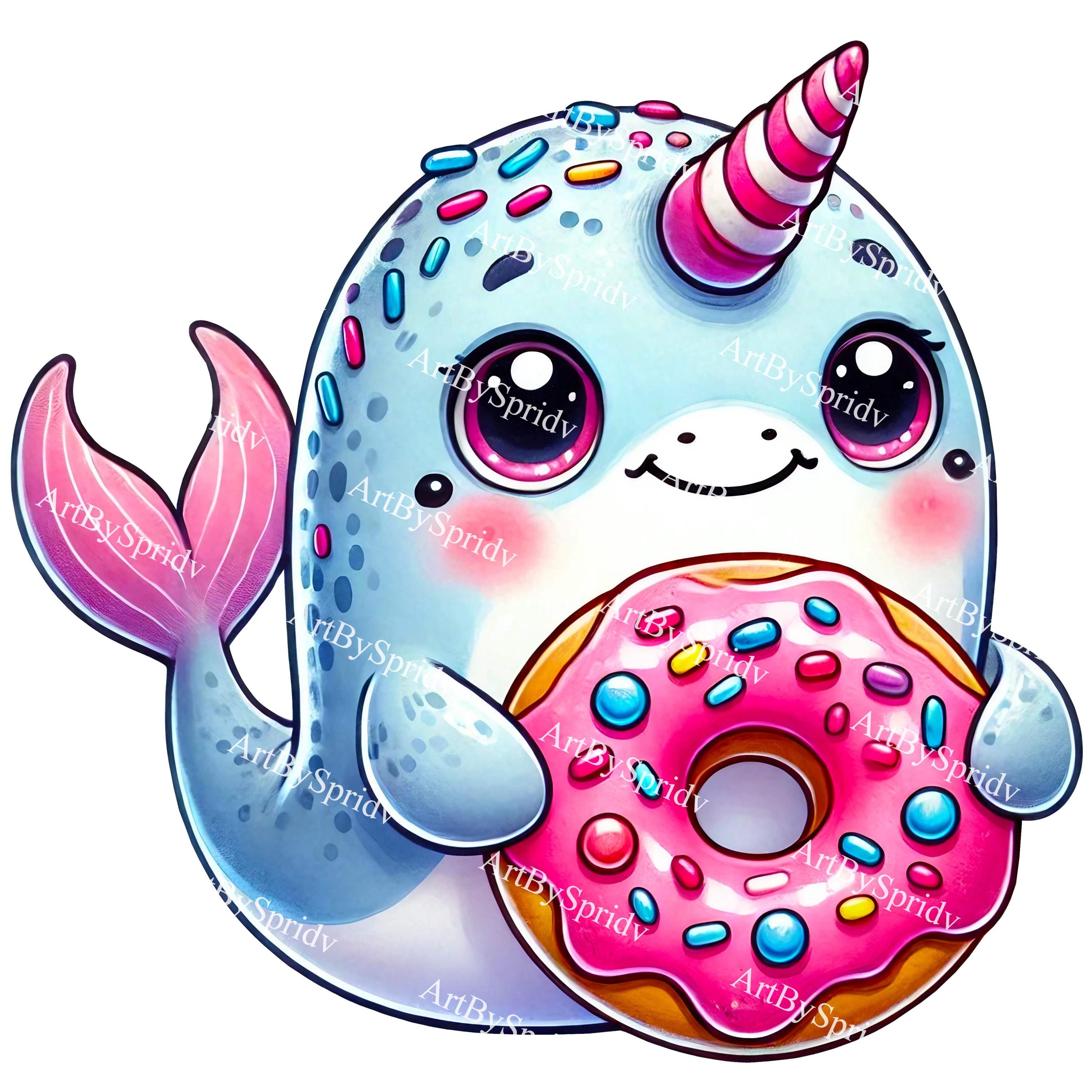 Kawaii Narwhal Etsy "Kawaii Narwhal" Art Print For Sale By Kawaiilife