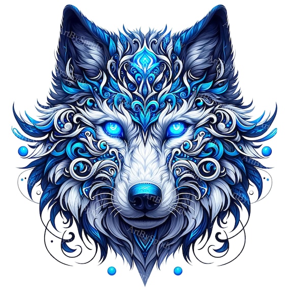 Wolf Head Clip Art