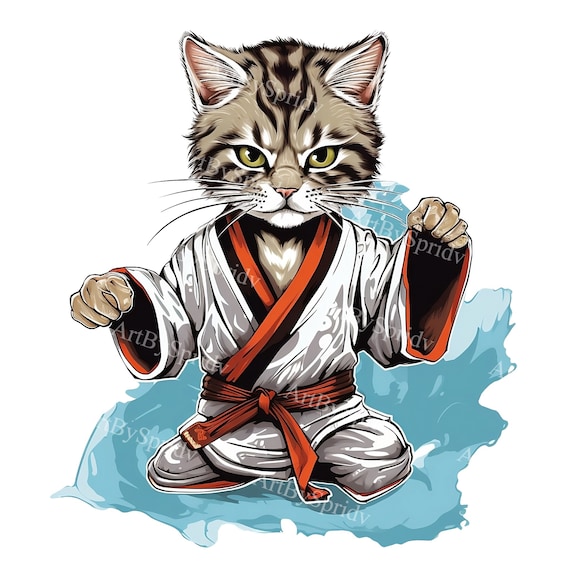 Cute Karate Animals