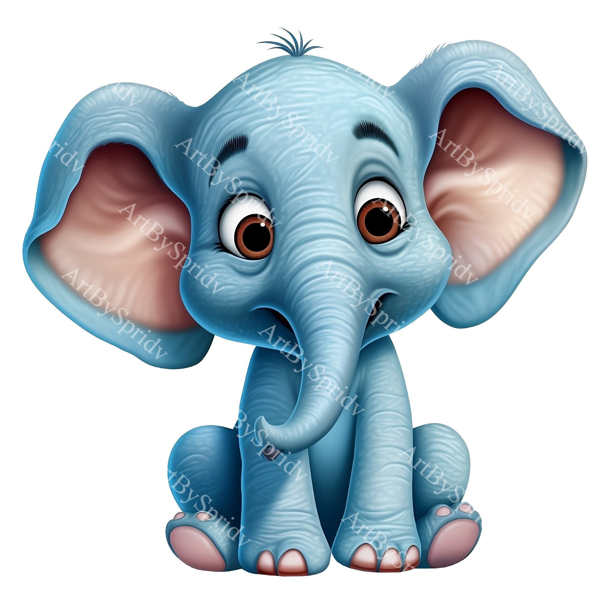 Baby Elephant Cartoon
