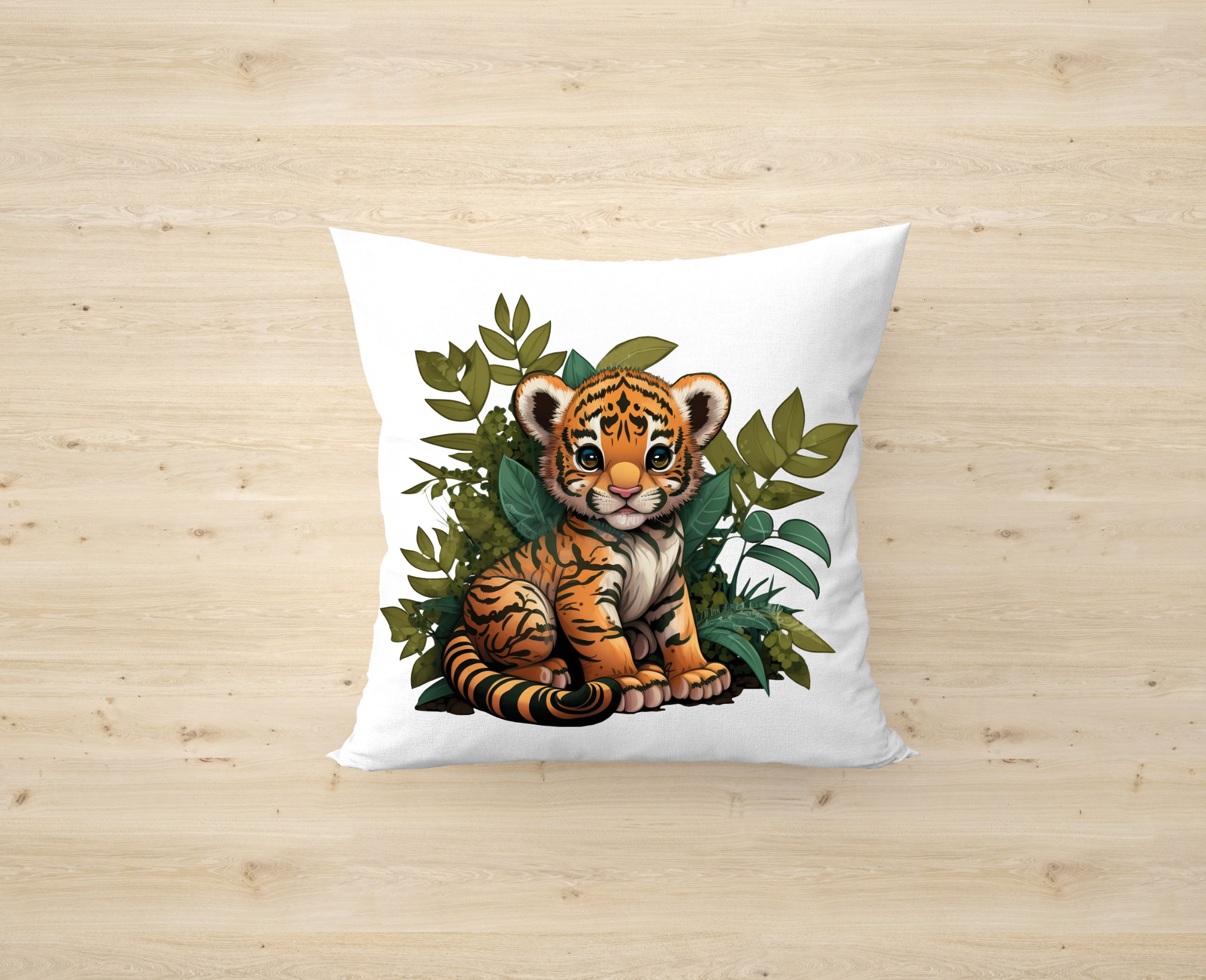 Adorable Tiger Cub Clipart - Jungle-inspired Transparent PNG, Perfect ...