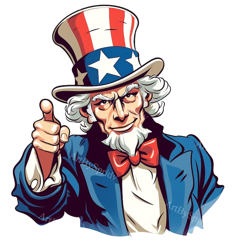 Uncle Sam Poster - Etsy