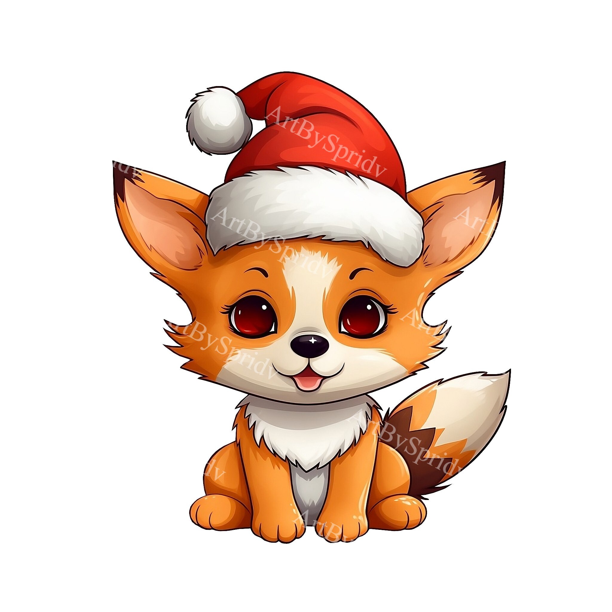 Cute Santa Hat Clipart