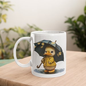 Duck With Umbrella & Rain Boots PNG Clipart,transparent Animal Print ...