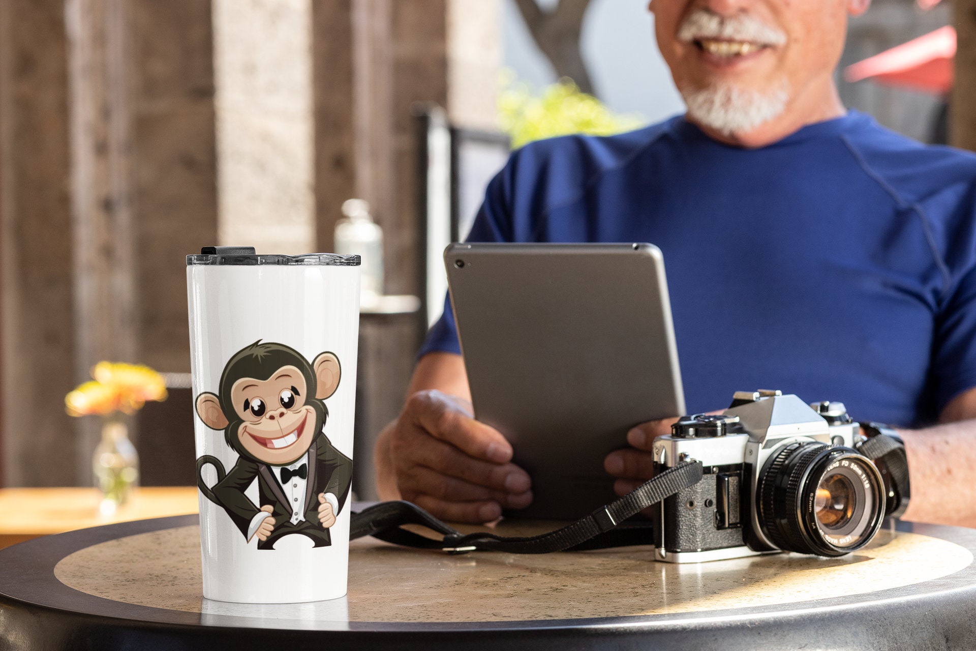 Cheerful Cartoon Monkey Clipart - Transparent PNG, Charming Chimp With ...