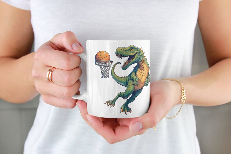Cute Basketball T-rex Dinosaur Cliparttransparent PNG Clip - Etsy