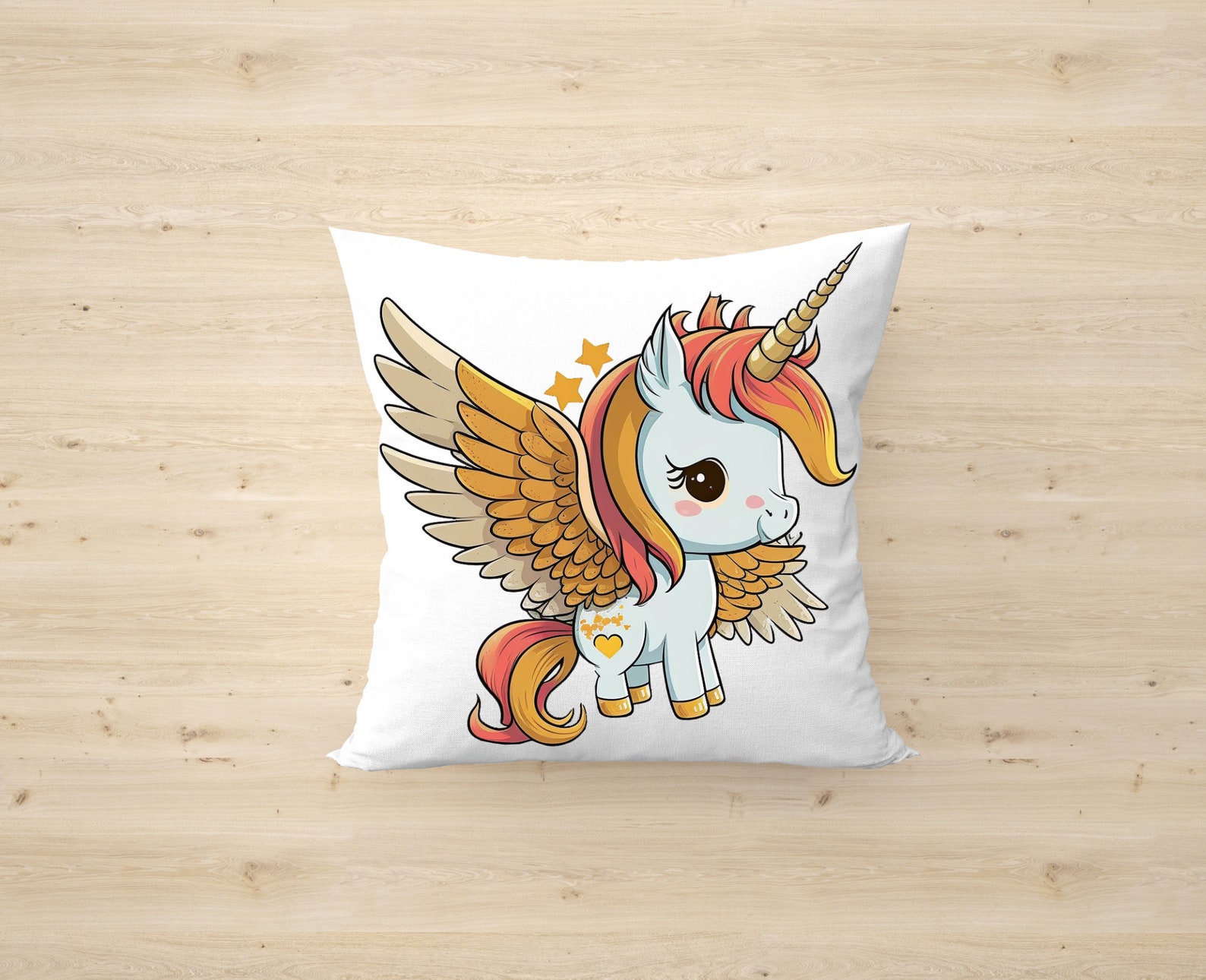 Cute Flying Unicorn With Wings PNG Animal Clipartkids - Etsy