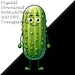 Cute Pickle Character Clipart | Digital Download | Printable ...