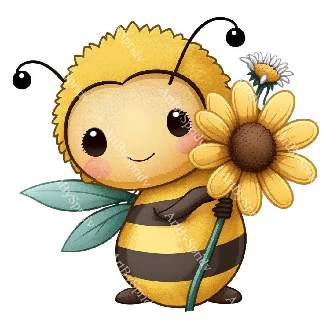 Cute Bee Cartoon