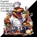 T-rex Chef Dinosaur With Hat & Apron Clip Art - Printable Shirt, Mug ...