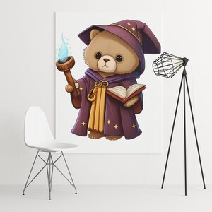Cute Wizard Teddy Bear PNG Clip Art-transparent Sunglasses Animal ...