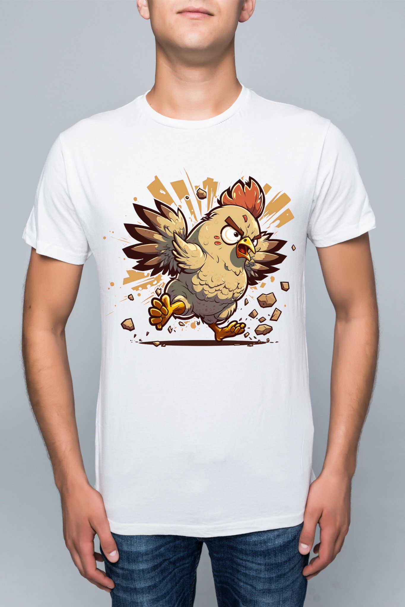 Chicken PNG Transparent Clipart Kids Cartoon Designprintable - Etsy