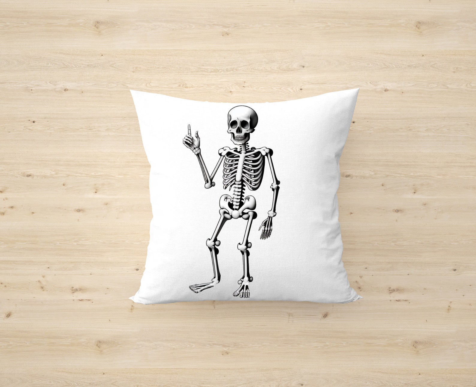 Sassy Skeleton Clipart PNG, Skeleton Giving Middle Finger, High-quality ...