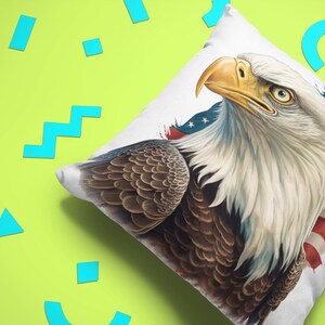 Patriotic Bald Eagle With American Flag PNG Clipart, USA Freedom Symbol ...