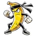 Ninja Banana PNG Clipart, Cartoon Fruit Clip Art, Warrior Banana With ...
