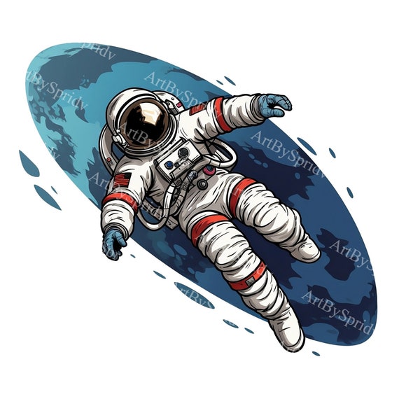 Transparent Astronaut Clip Art