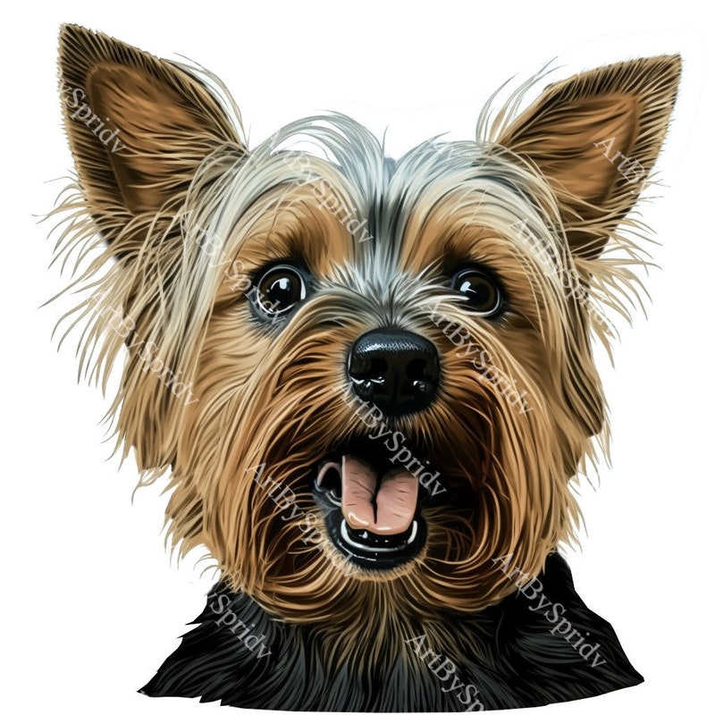 Yorkie Png - Etsy