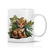 Adorable Tiger Cub Clipart - Jungle-inspired Transparent PNG, Perfect ...