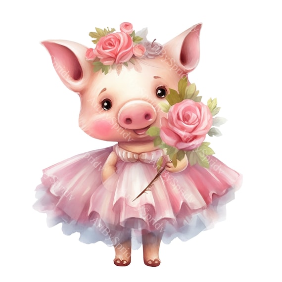 Clipart De Cerdo Para Niños