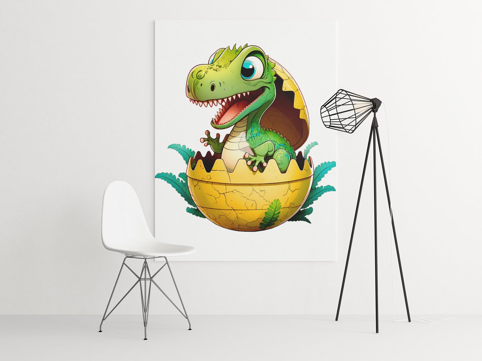 T-rex Dinosaur Hatching From Egg Clip Art Png File Digital - Etsy
