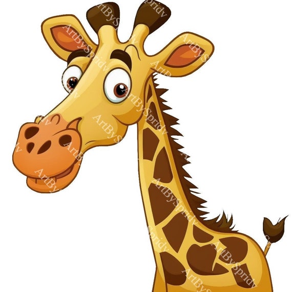 Giraffe Head Clip Art