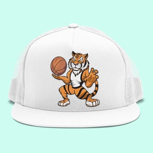 Tiger With Basketball Ball PNG Clipart, Transparent Kids/adults Animal ...