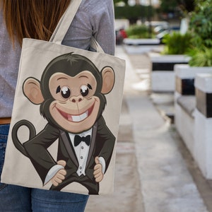 Cheerful Cartoon Monkey Clipart - Transparent PNG, Charming Chimp With ...