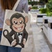 Cheerful Cartoon Monkey Clipart - Transparent PNG, Charming Chimp With ...